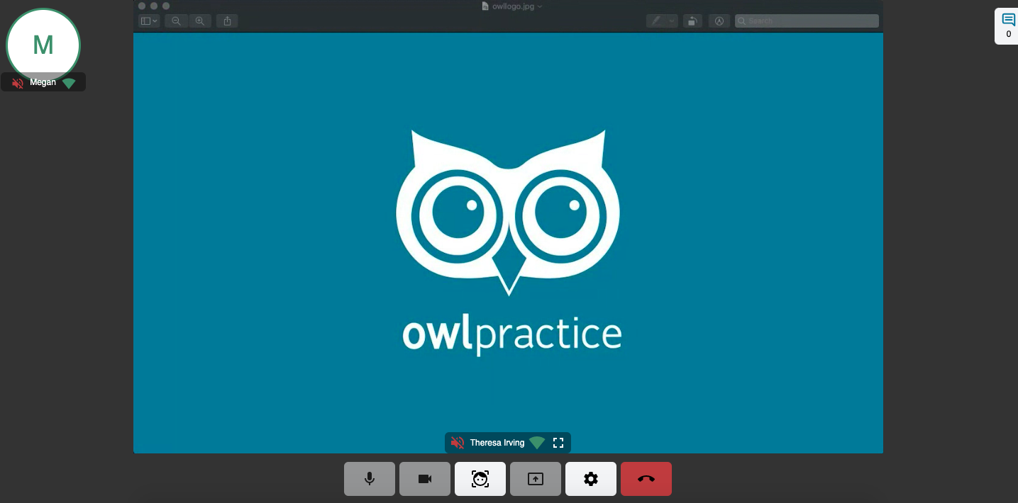 Screen Sharing - owlpracticesuite
